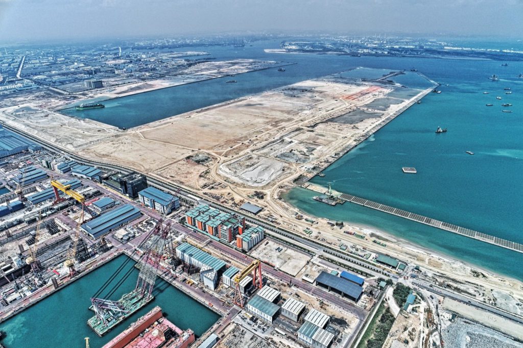 Major milestone in Tuas Reclamation Project | SimPlus
